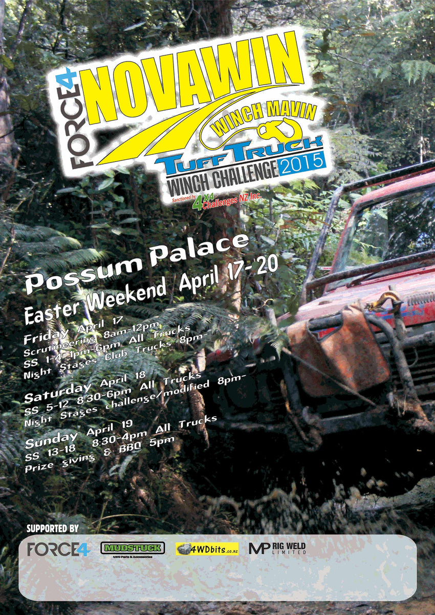 Force4 NOVAWIN Winch Challenge on for 2015