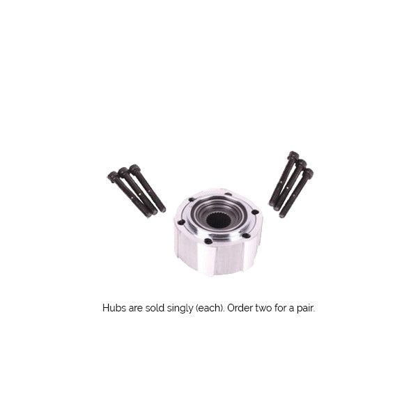 Free Wheeling Hubs - 28 Spline OEM Style Alloy Body - Nissan Mistral ...