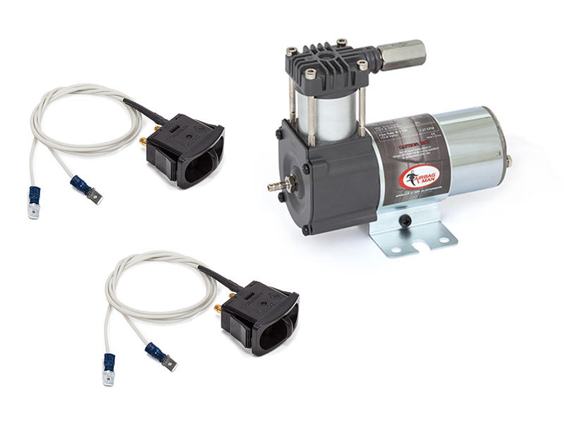 Dual Electric Paddle Air Control Kit with Light Duty Compressor – Force4