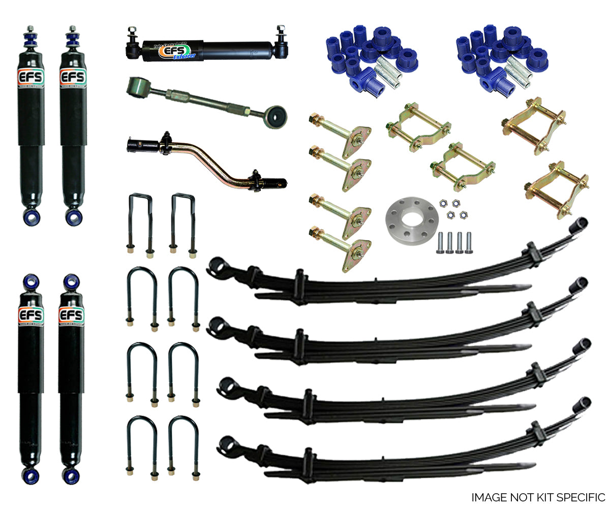 Lift Kit - Toyota Hilux Beam Axle all Leaf Spring Front Axle Models 19 ...