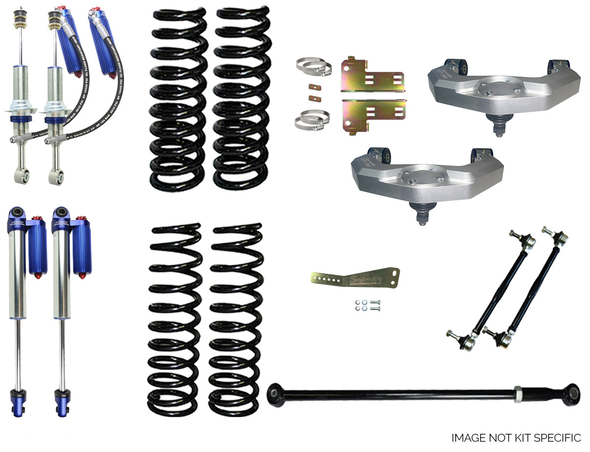 Lift Kit - Nissan Navara NP300 Coil Cab 2015-2022 - 75mm front - 45mm ...